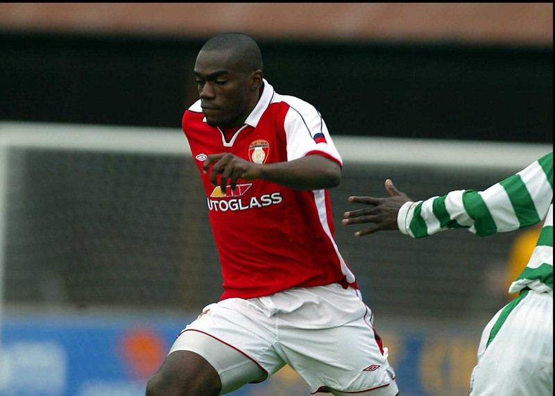 Ndo on his way out of Inchicore