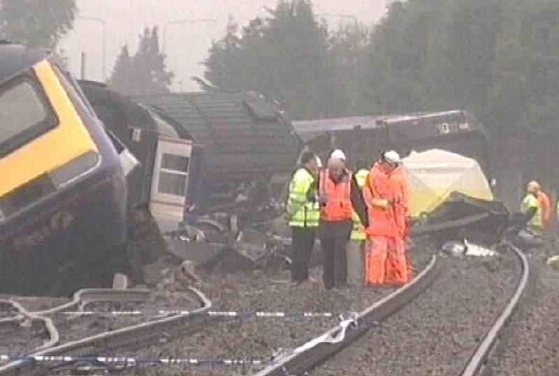 Seven dead after UK train crash