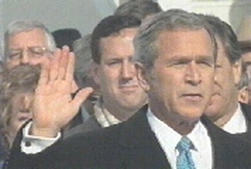 Bush sworn in for second term