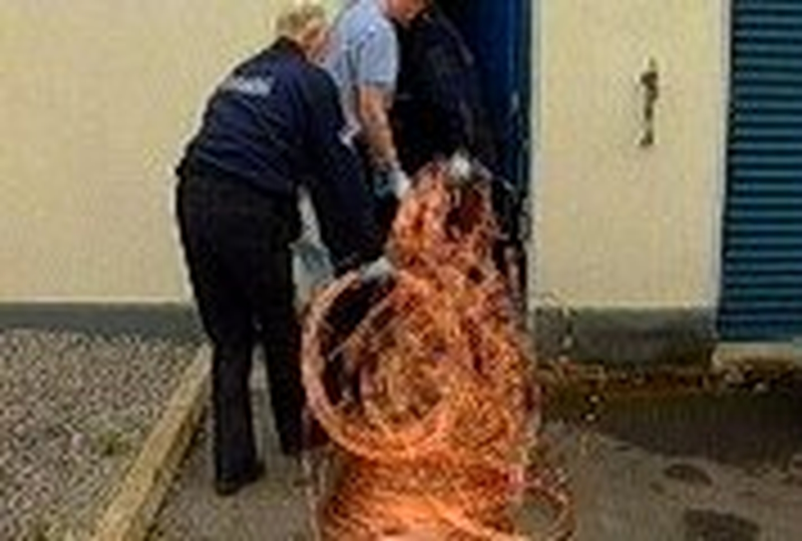 Five men in court after copper wire theft