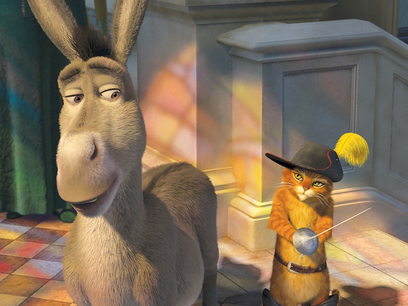 Murphy and Banderas record Shrek duet