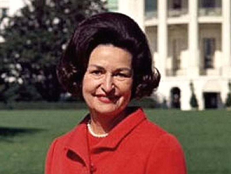 Former US First Lady Johnson dies at 94
