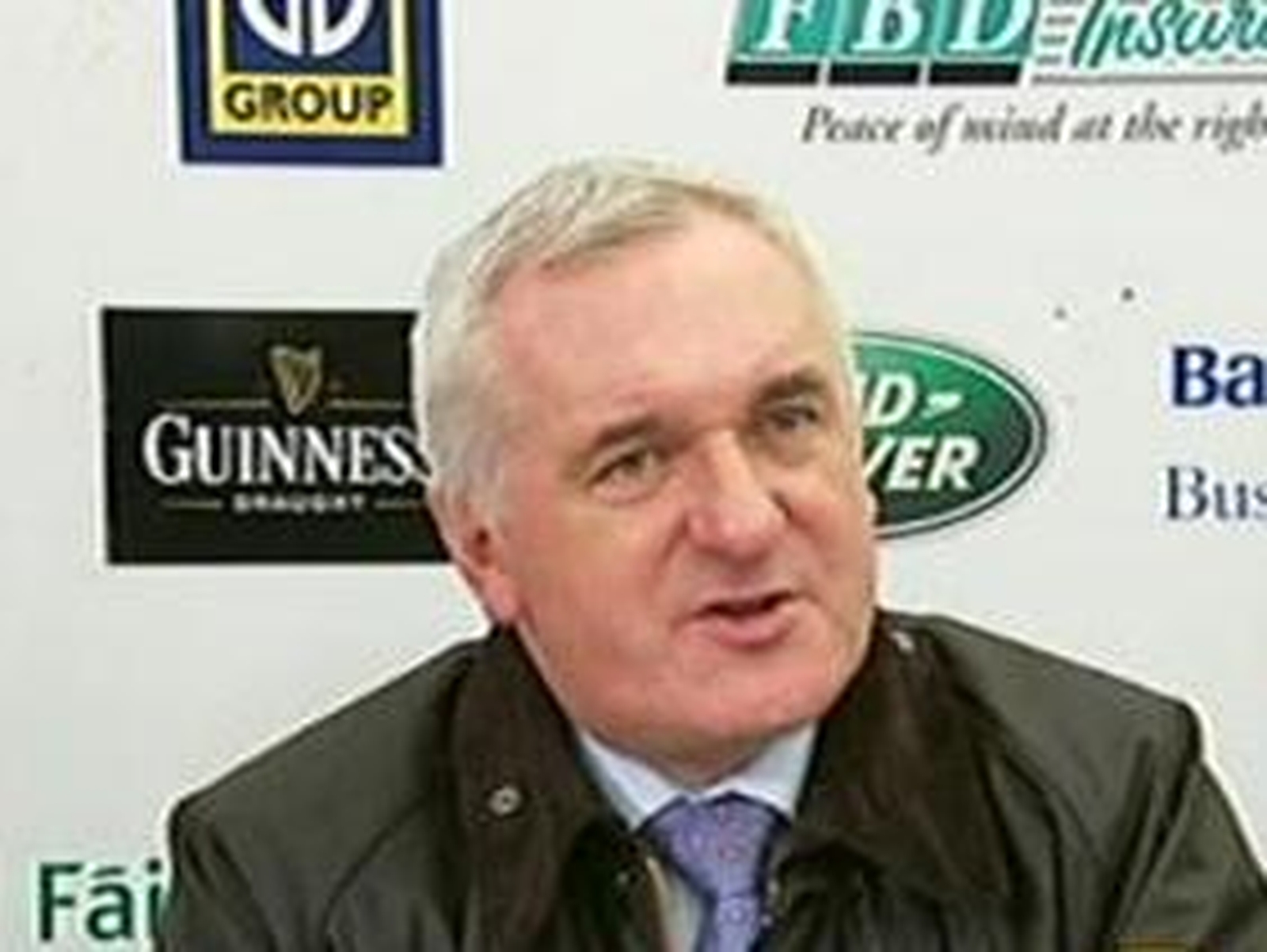 Ahern says he has people's trust