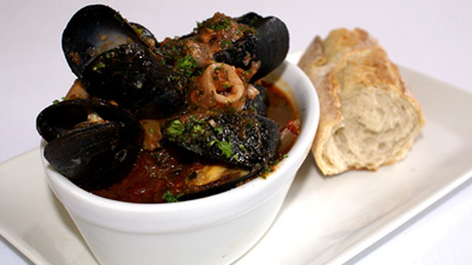 Portuguese Mussels and Squid