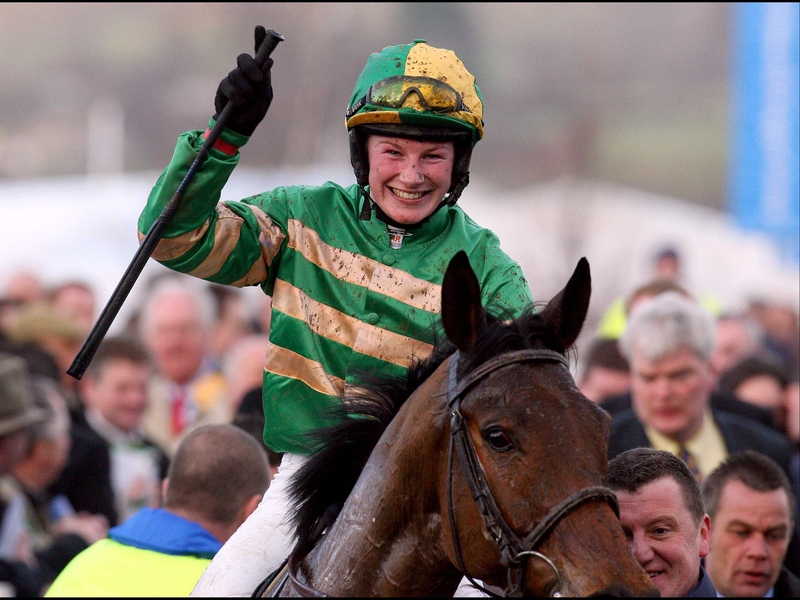 Nina Carberry comes in for Spirit ride