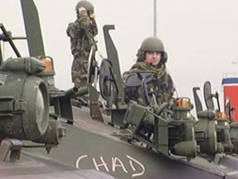 Irish troops join forces in Chad