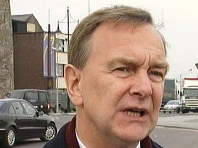 Martin Cullen hospitalised with back problems