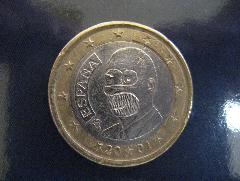Spaniard finds Homer Simpson euro coin