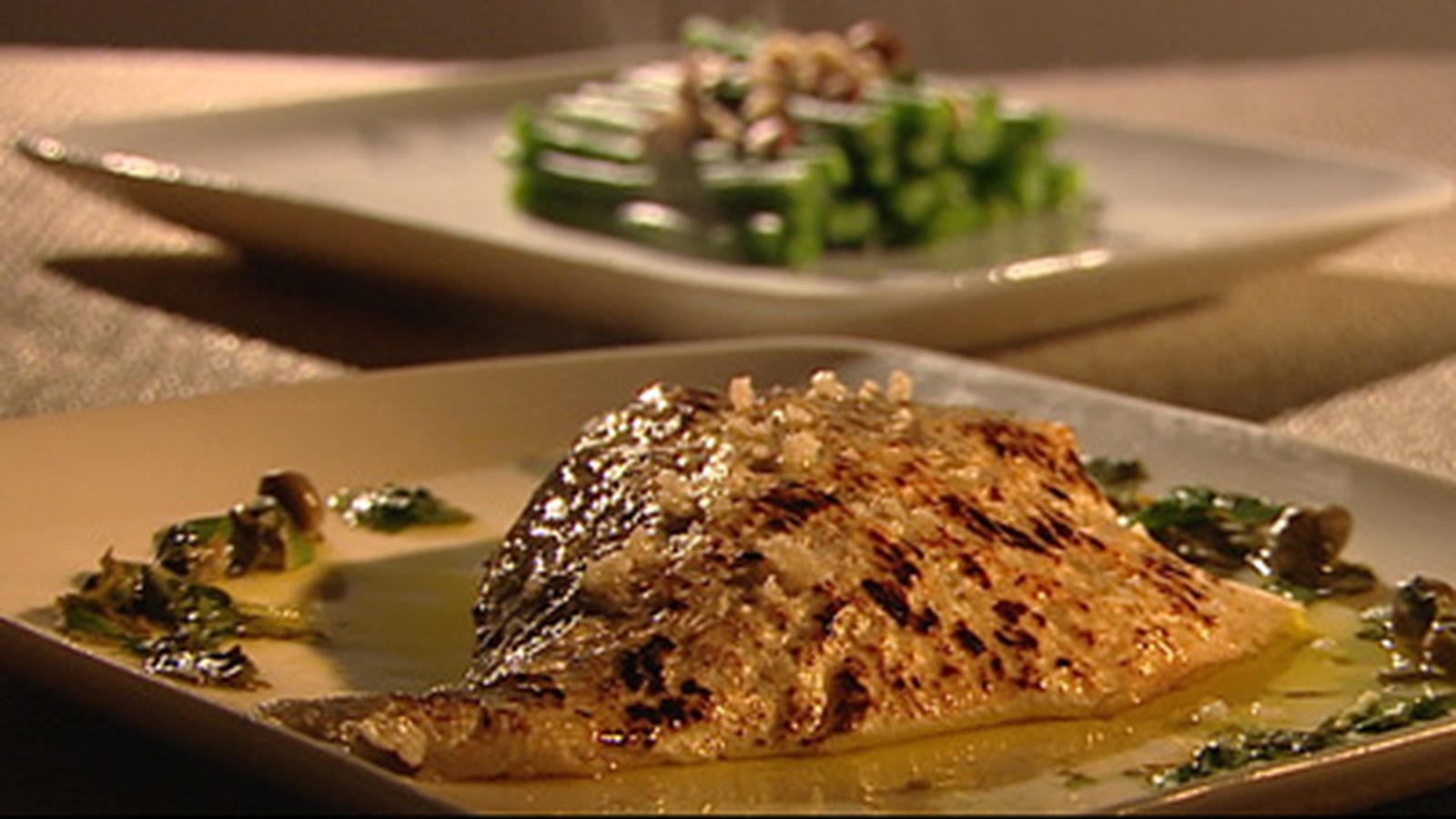 Roast Snapper with Vinaigrette