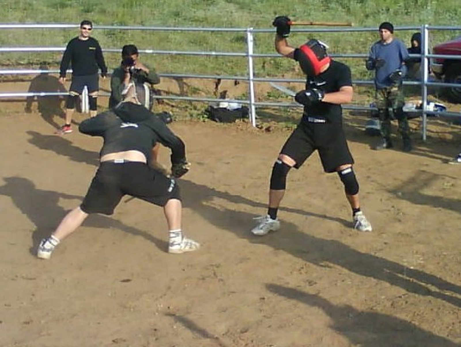 A real life 'fight club'