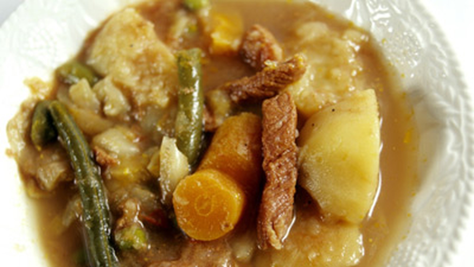 A Navarin (French lamb stew), cooked with root veg