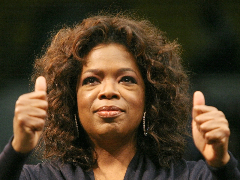 Oprah named Most Generous Celebrity