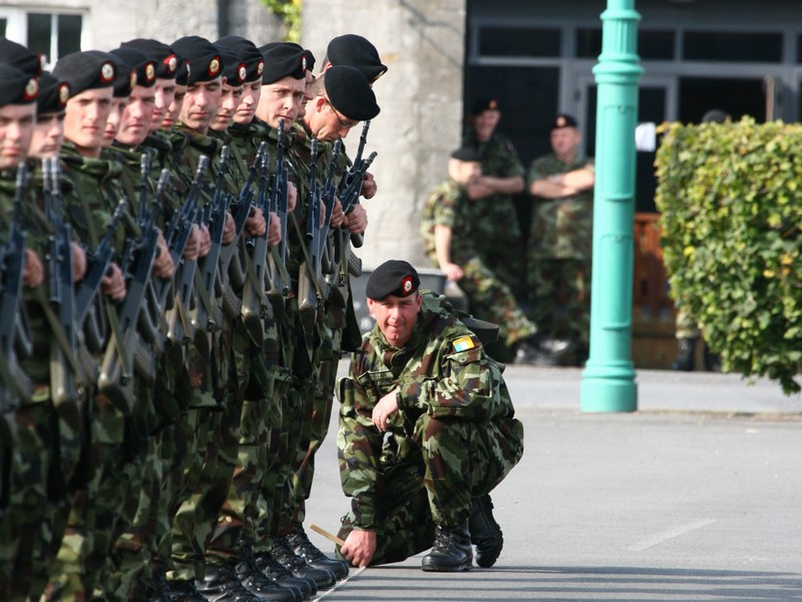 Last post for Longford barracks