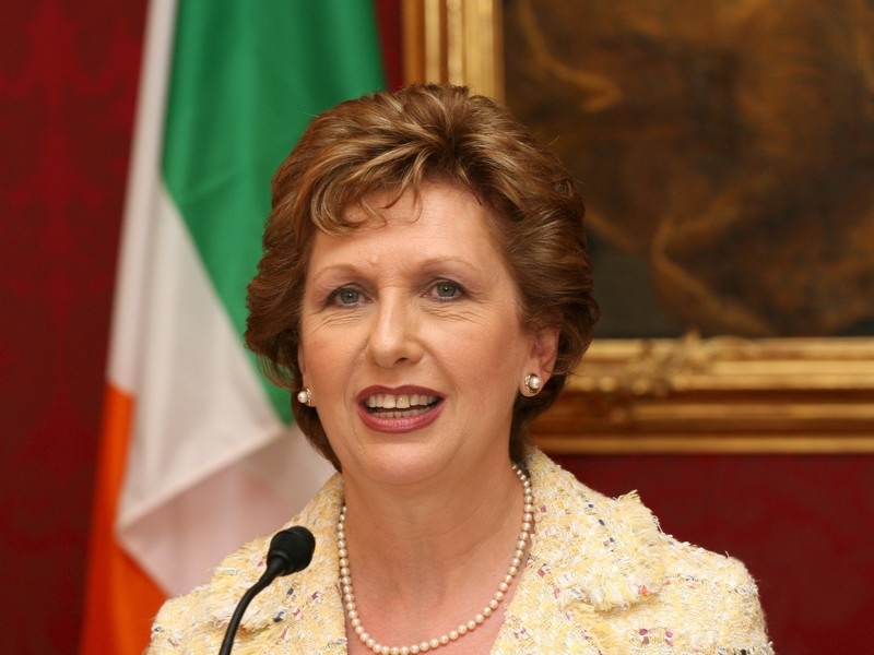 McAleese visits Cavan Orange Hall