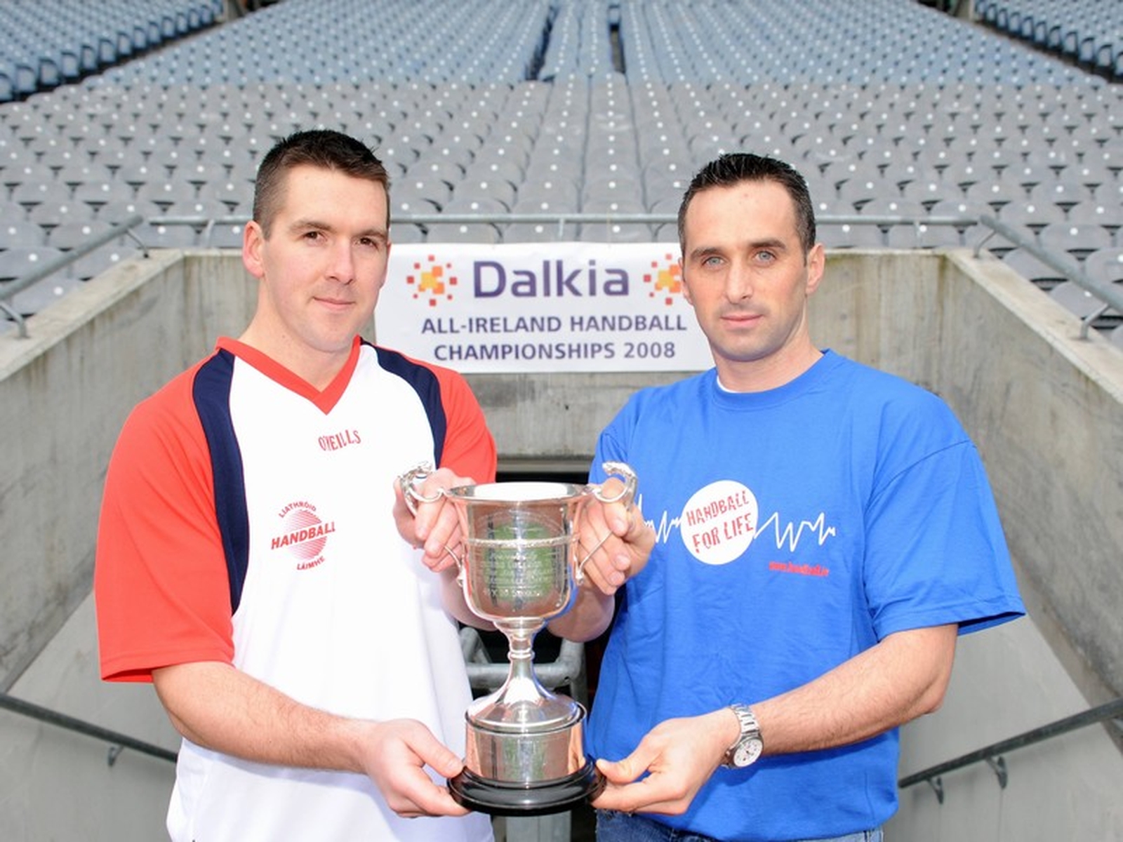 'Irish duo reach handball summit