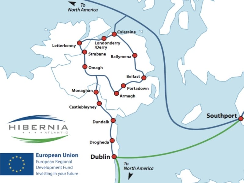 Hi-tech cable to link US with Ireland