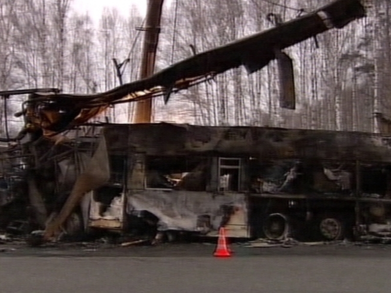 14 killed in Russia bus accident