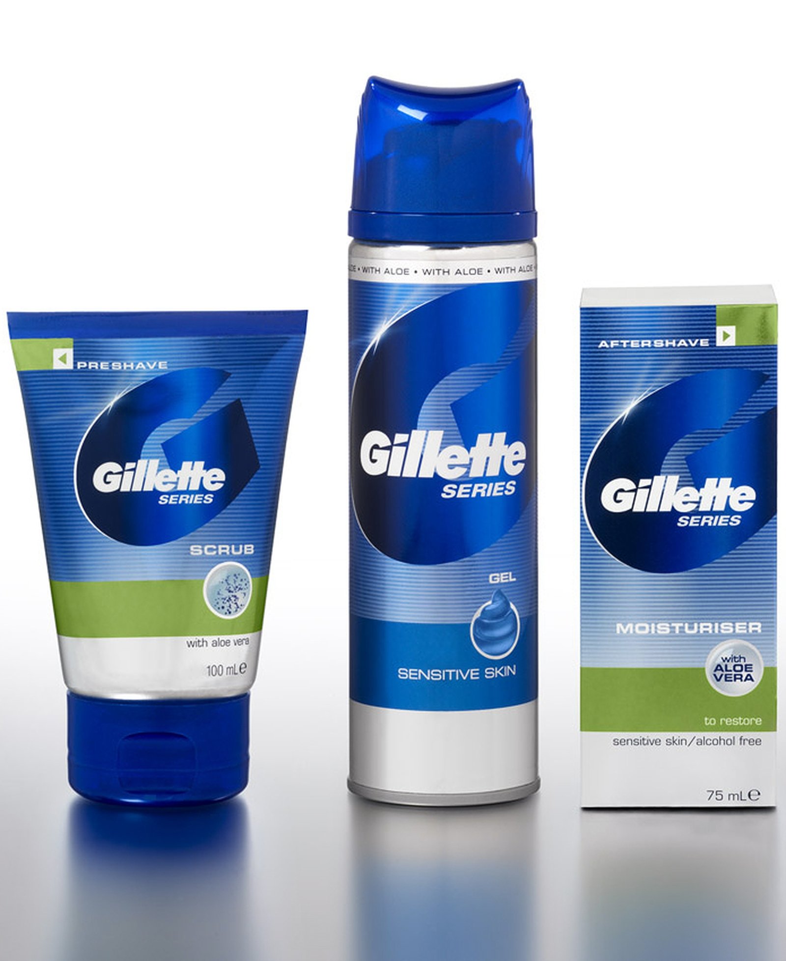 Gillette Shavecare Range