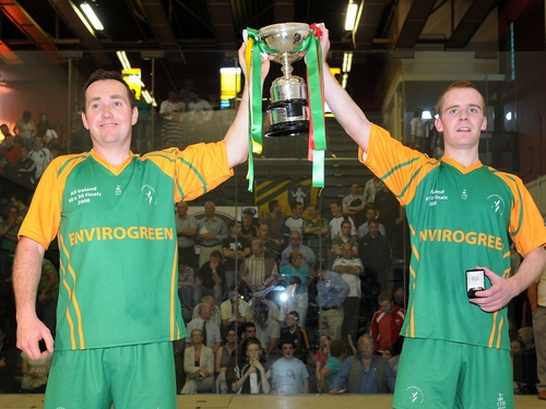 Old foes to contest Handball Doubles final