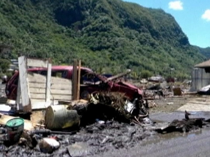 Pacific tsunami death toll rises