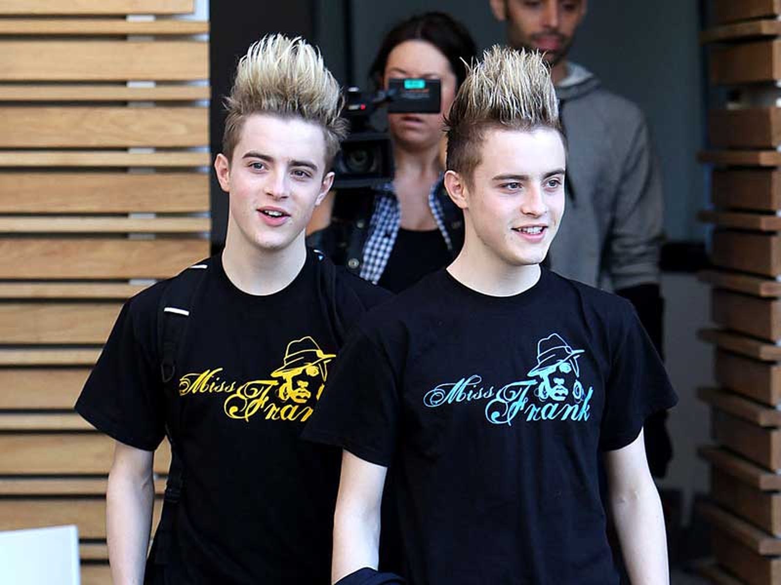 Jedward fans target Cowell offices