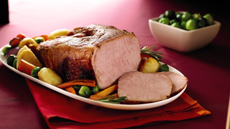 Balsamic Braised Glazed Ham Fillet