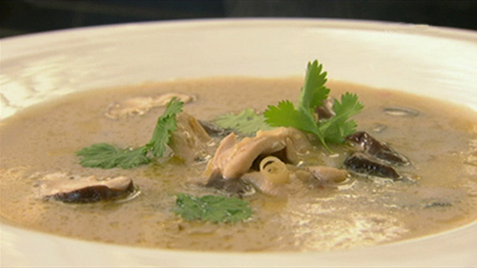 Crab and Prawn Coconut Soup