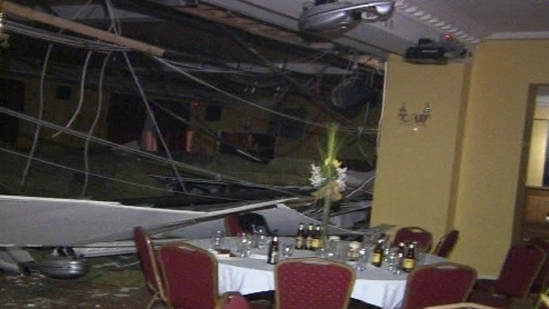 €42k awarded over hotel ceiling collapse