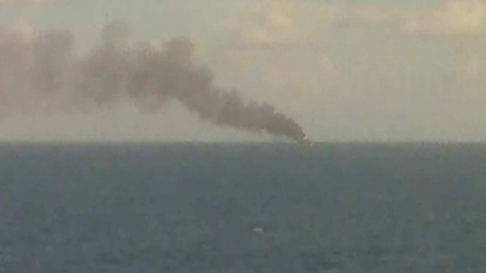 Explosion on oil rig in Gulf of Mexico