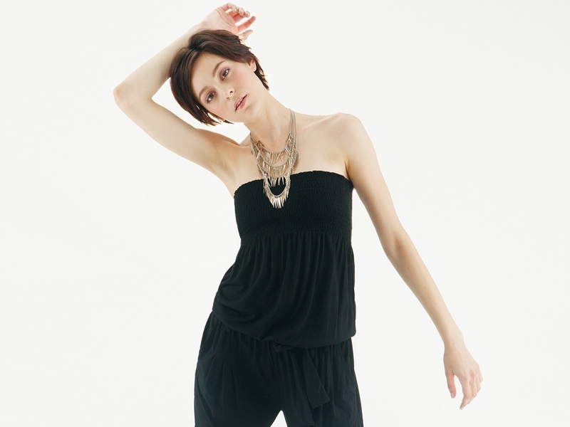 Dressing a tall figure