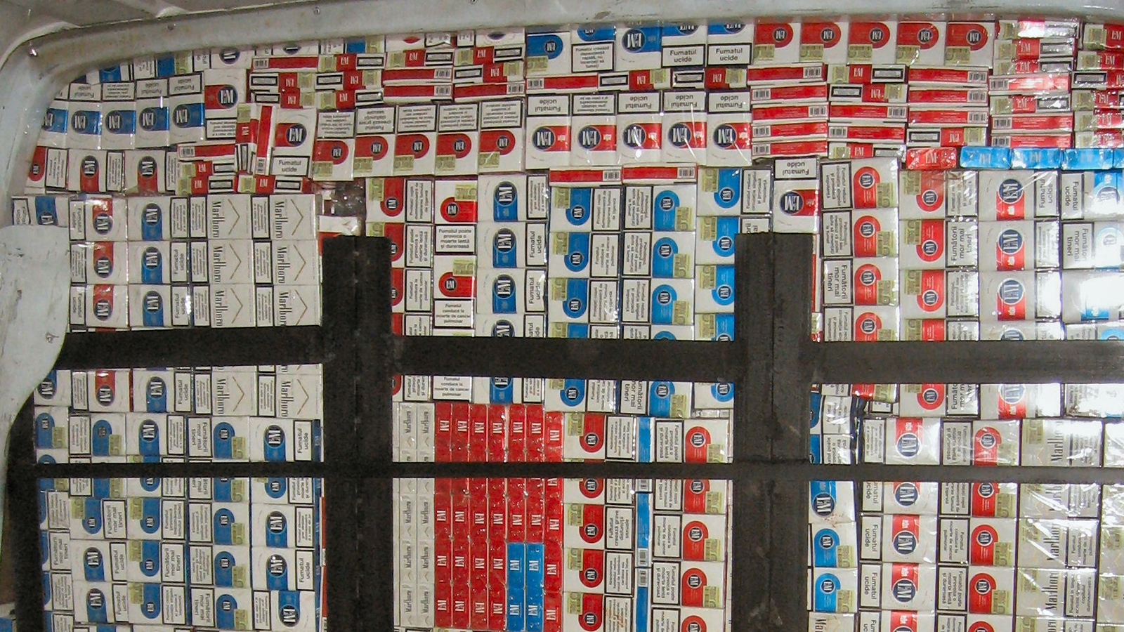 Three arrested as £3m worth of cigarettes seized