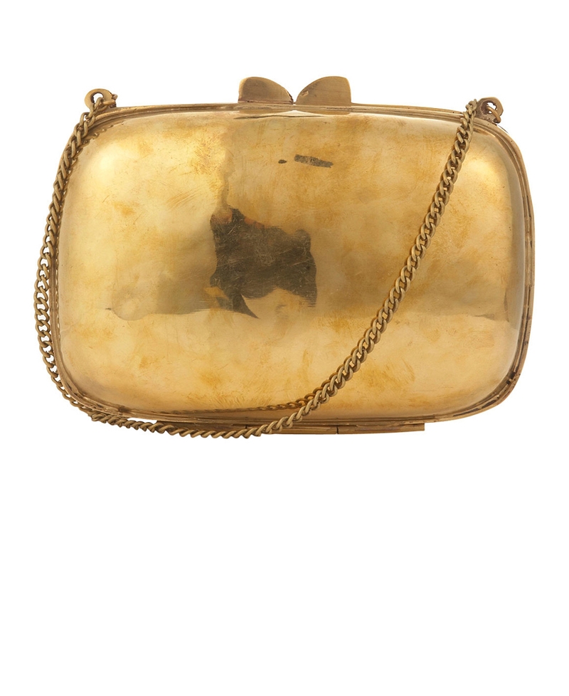 Today's Top Look - Gold Topshop Bag