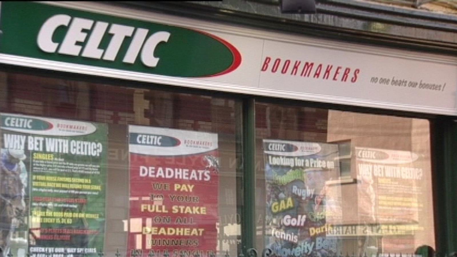 Celtic Bookmakers goes into receivership