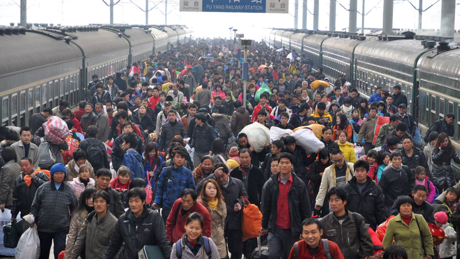 World's largest human migration under way