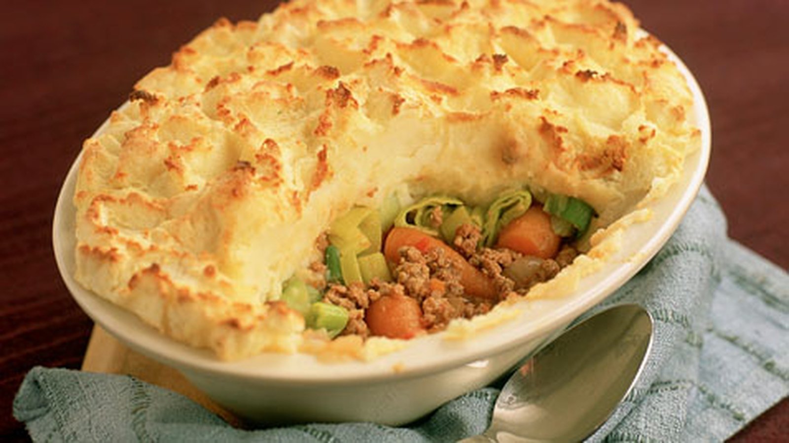 Roasted Garlic Cottage Pie
