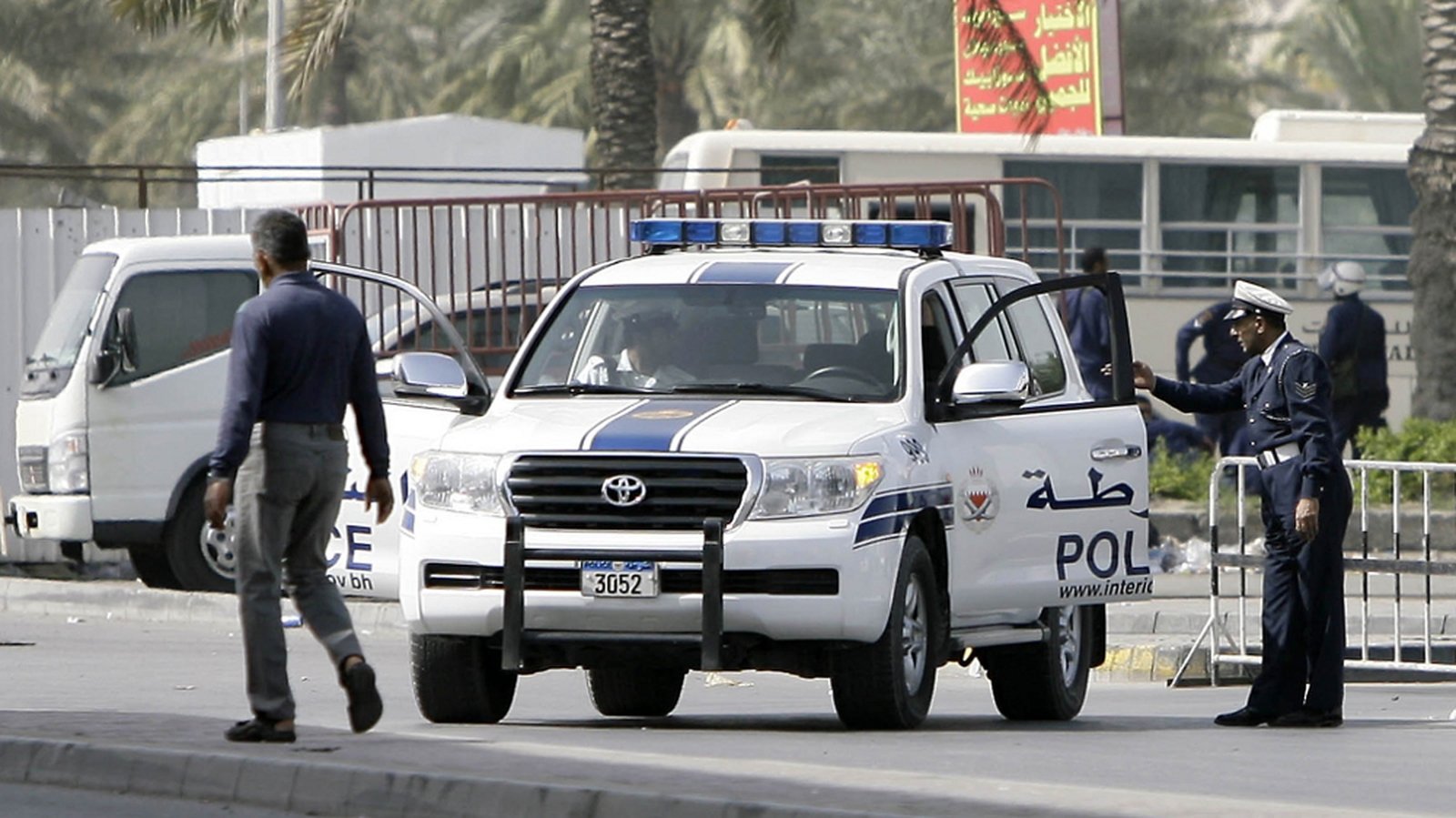 Police action in Bahrain 'necessary'