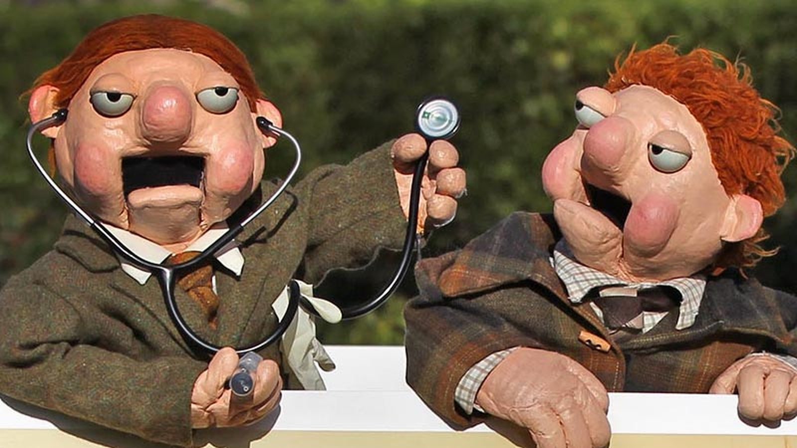 Podge and Rodge reveal healthy side