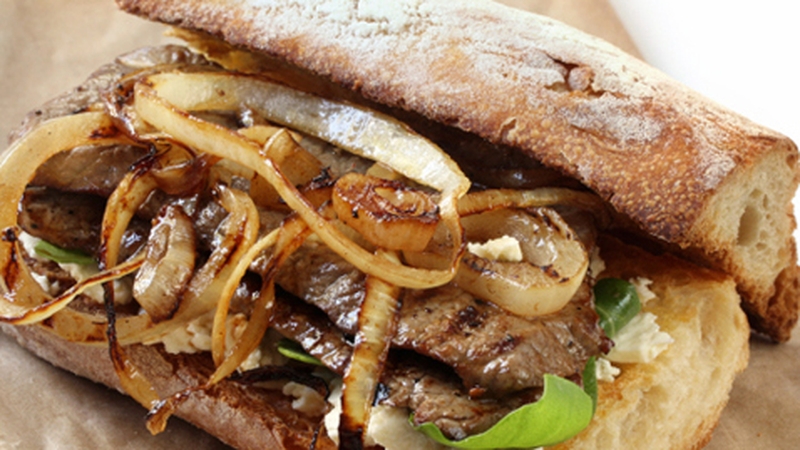 Rustic Steak Sandwiches