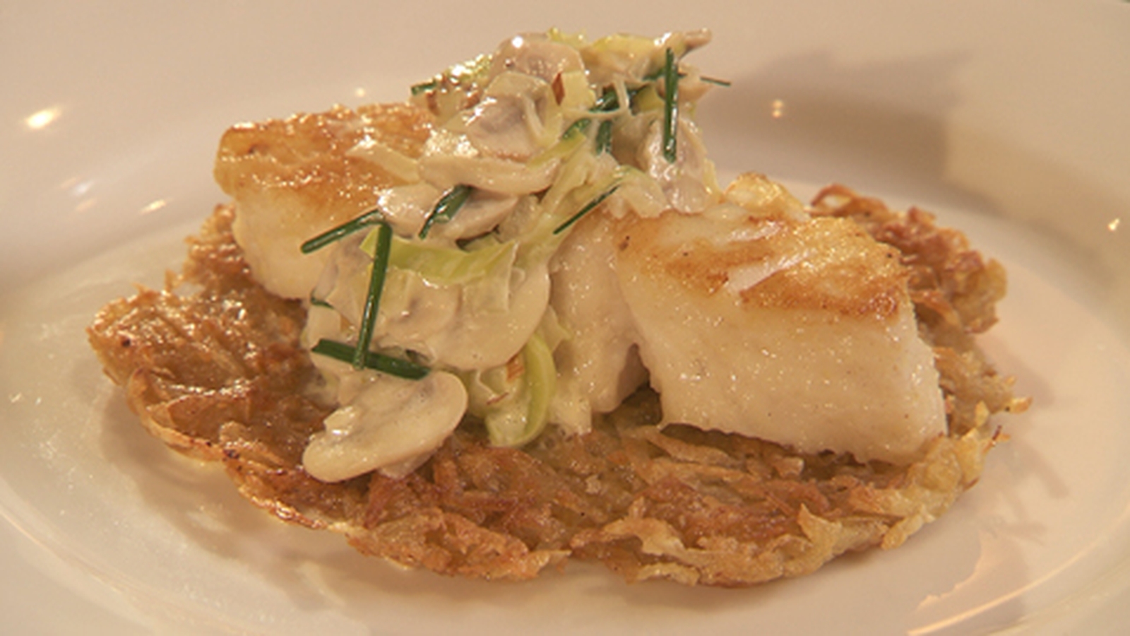 Martin Shanahan's Cod with Rosti