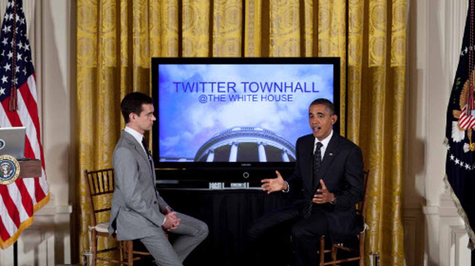 Obama hosts a 'Twitter Town Hall'