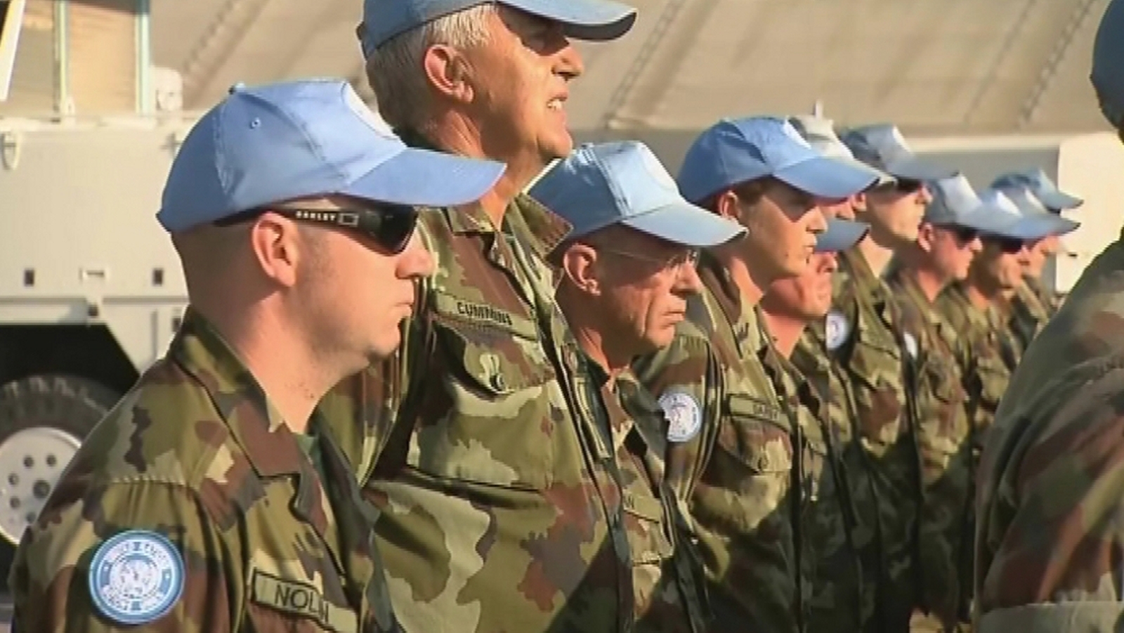 Irish peacekeepers return home from Lebanon