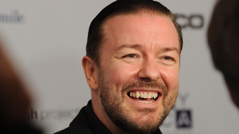 Gervais to host Golden Globes again?