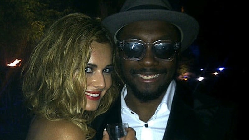 Cheryl Cole & will.i.am party in Cannes