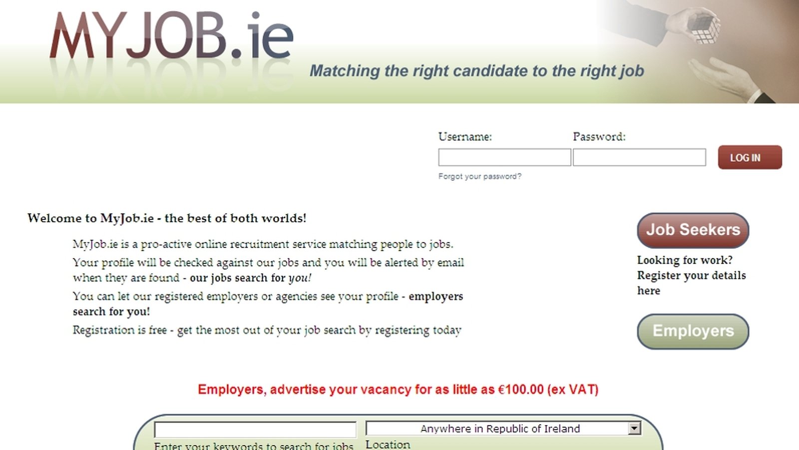 Myjob.ie customers urged to change passwords
