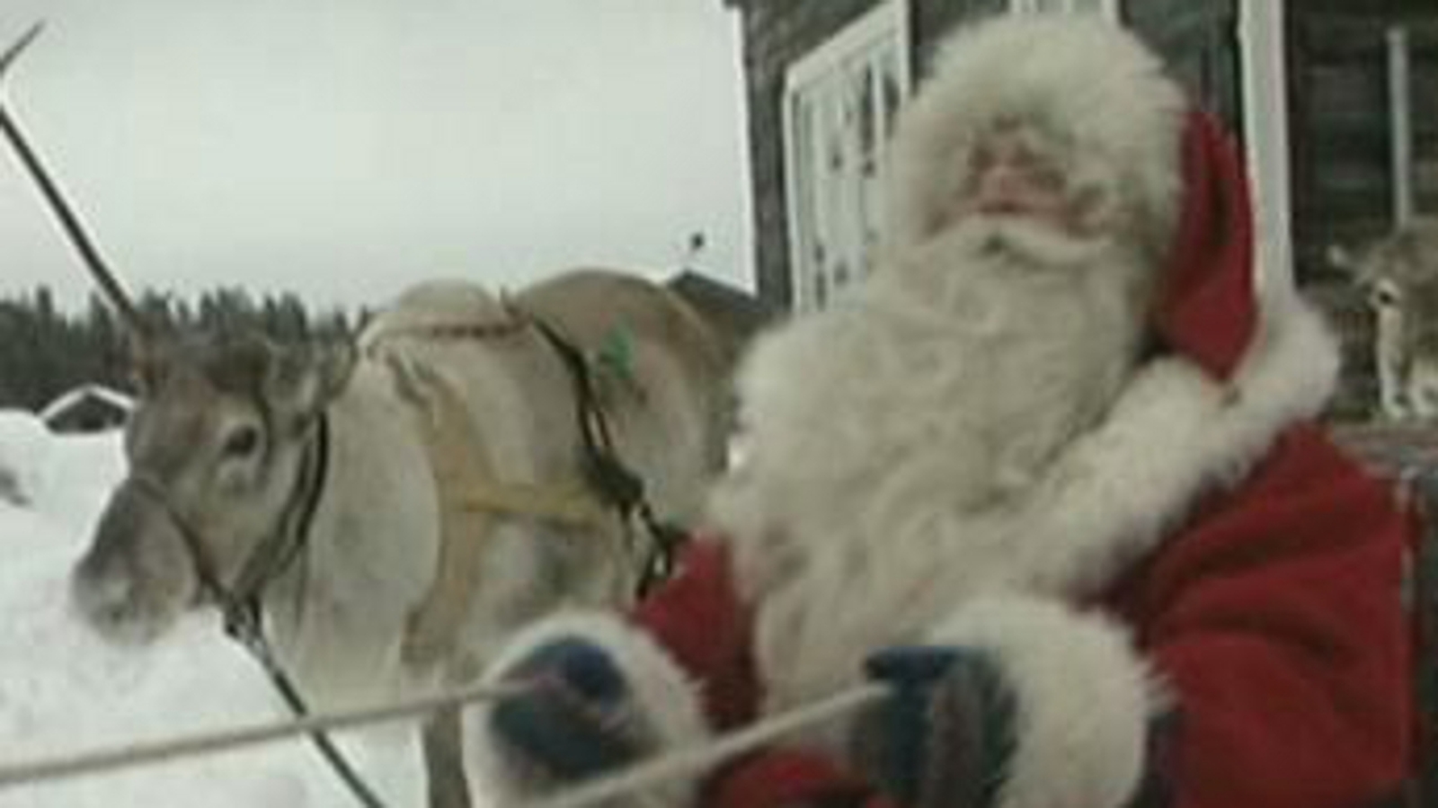 When Santa got stuck on a rope