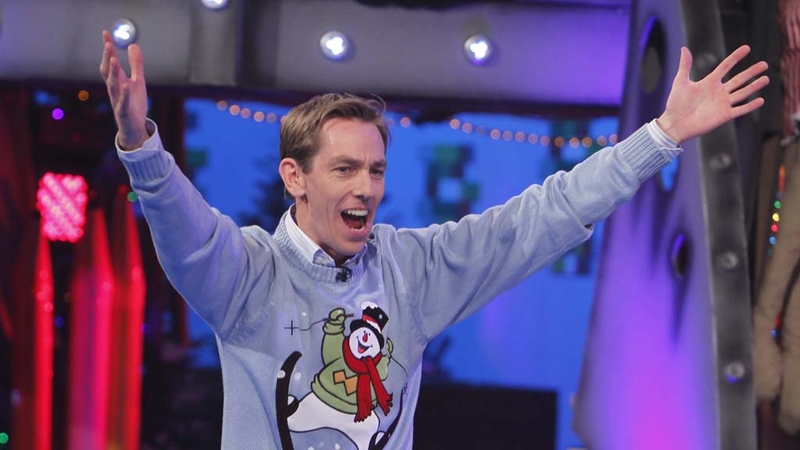 Ryan Tubridy struggles to sing Late Late Toy Show song