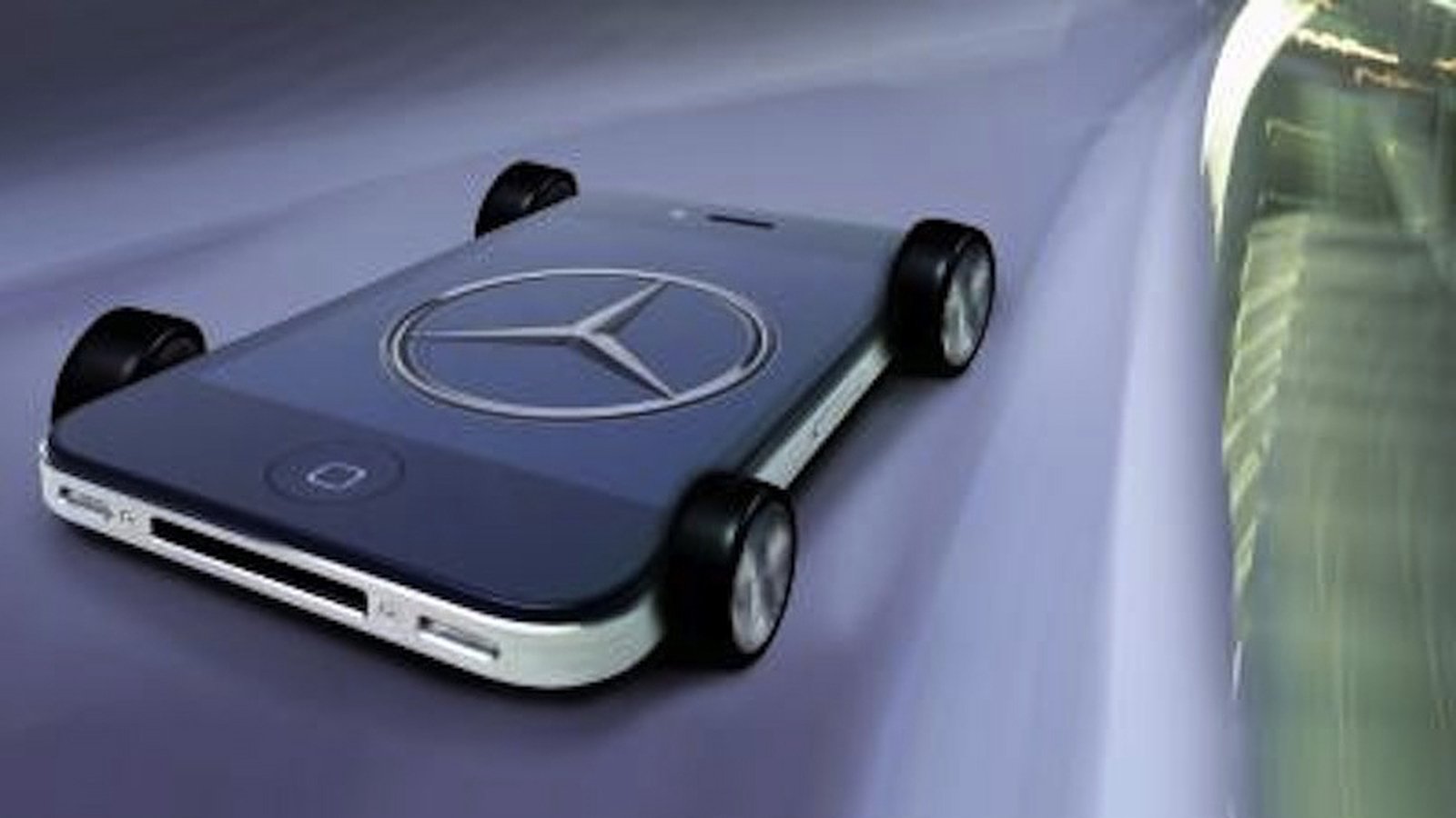 iPhone on wheels!