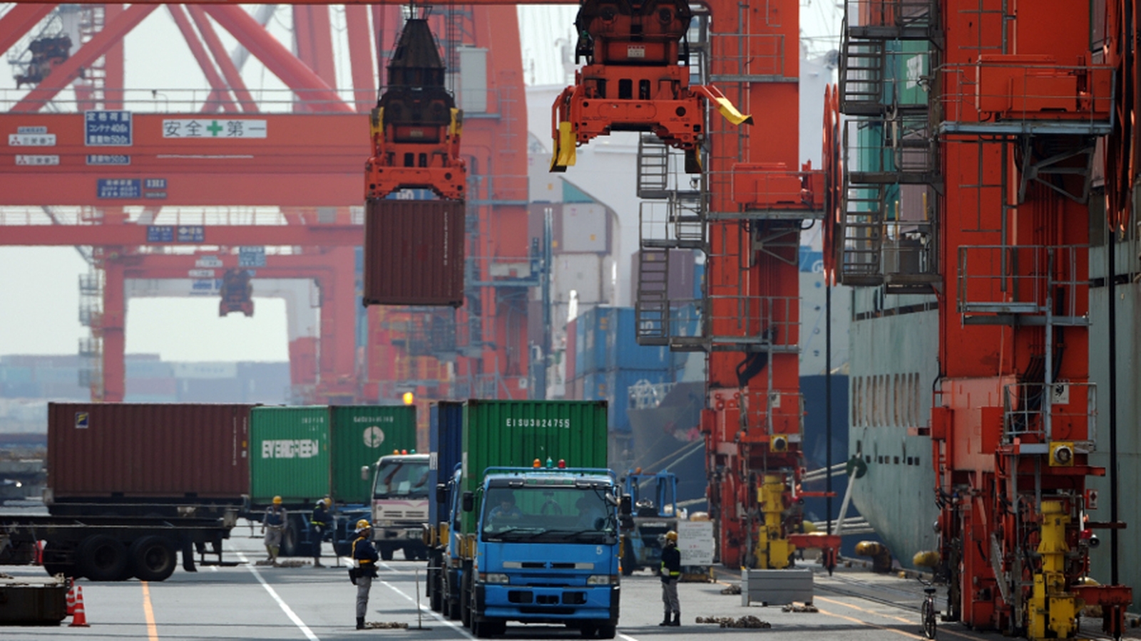 Japan trade surplus drops sharply on higher oil imports
