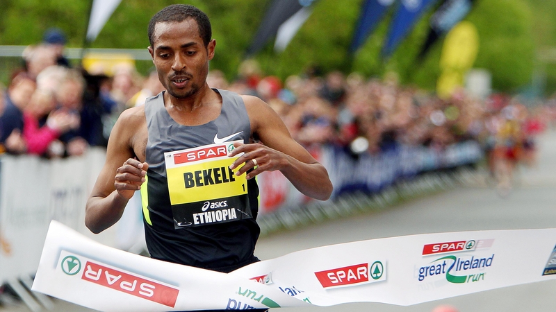 Bekele defends Great Ireland Run title