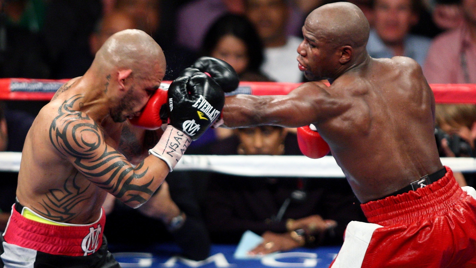 Mayweather lands light-middleweight title